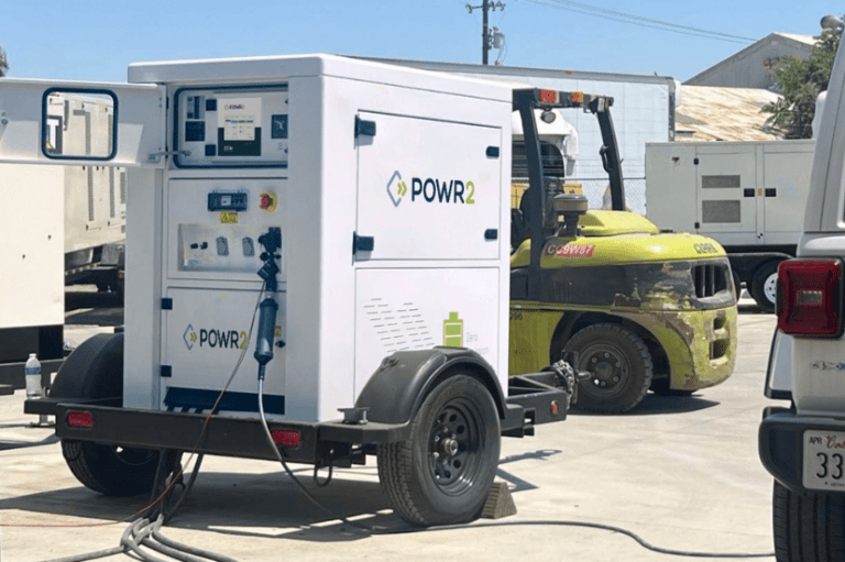 Charging Electric Construction Equipment Onsite with MBESS